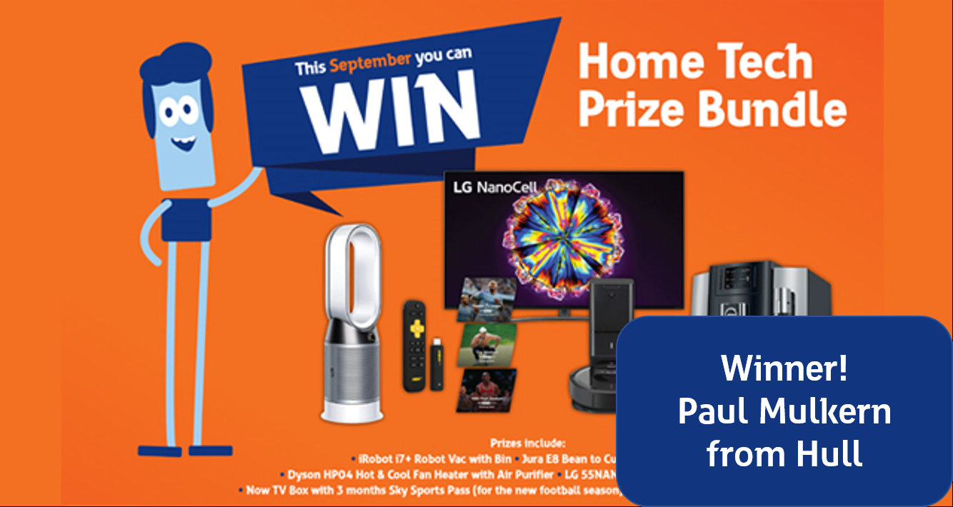 September Tech Prize Bundle Winner!