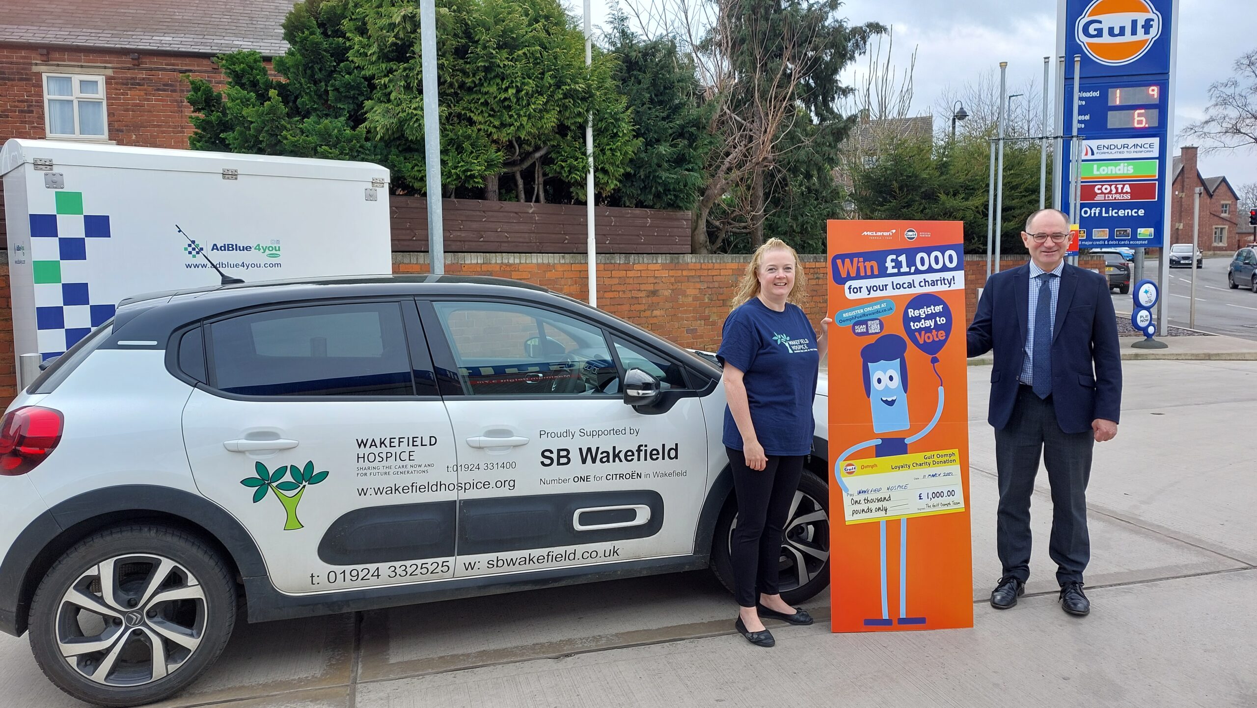 March Charity Winners