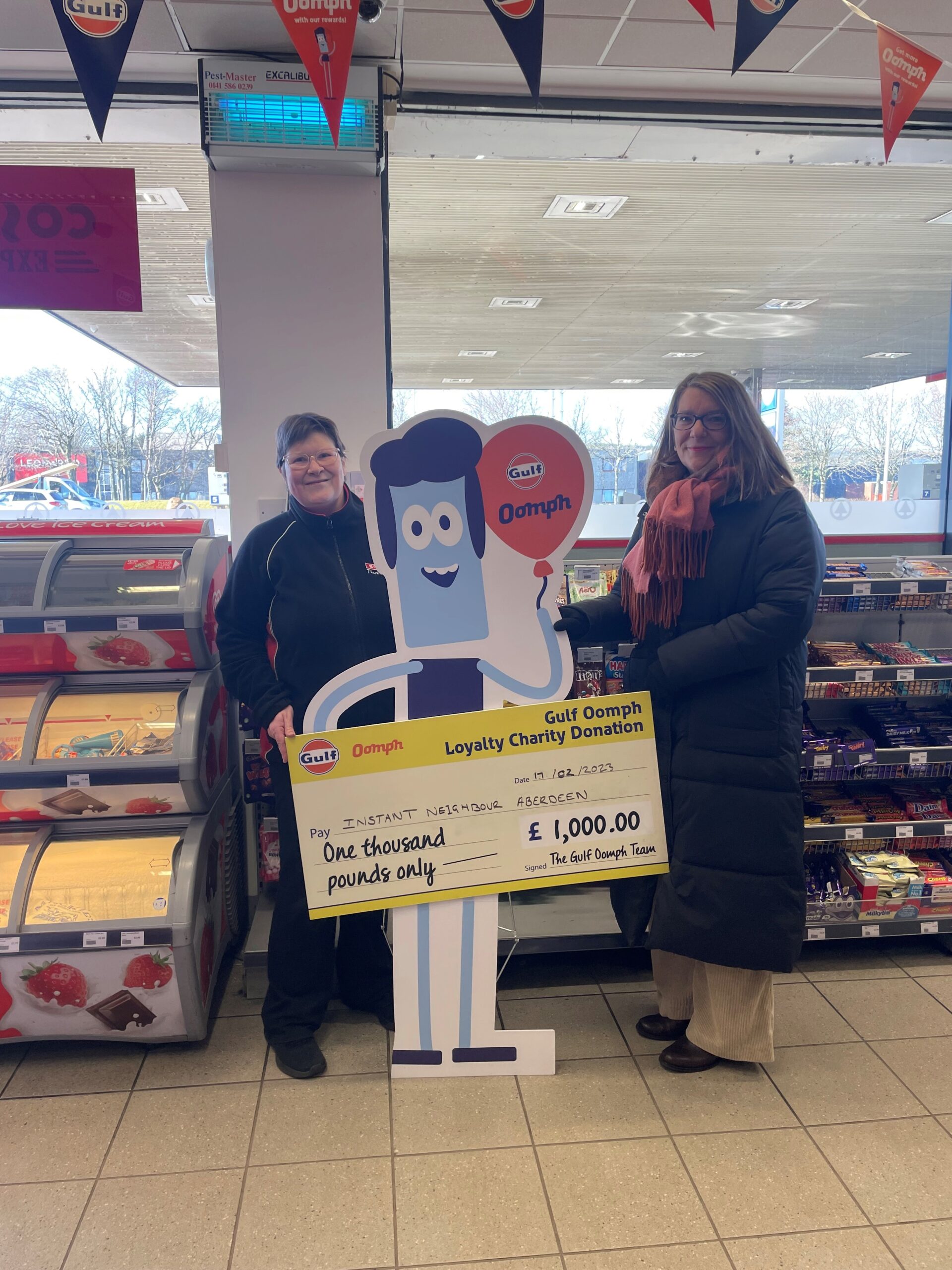 December Charity Winners! - Oomph Fuel Rewards